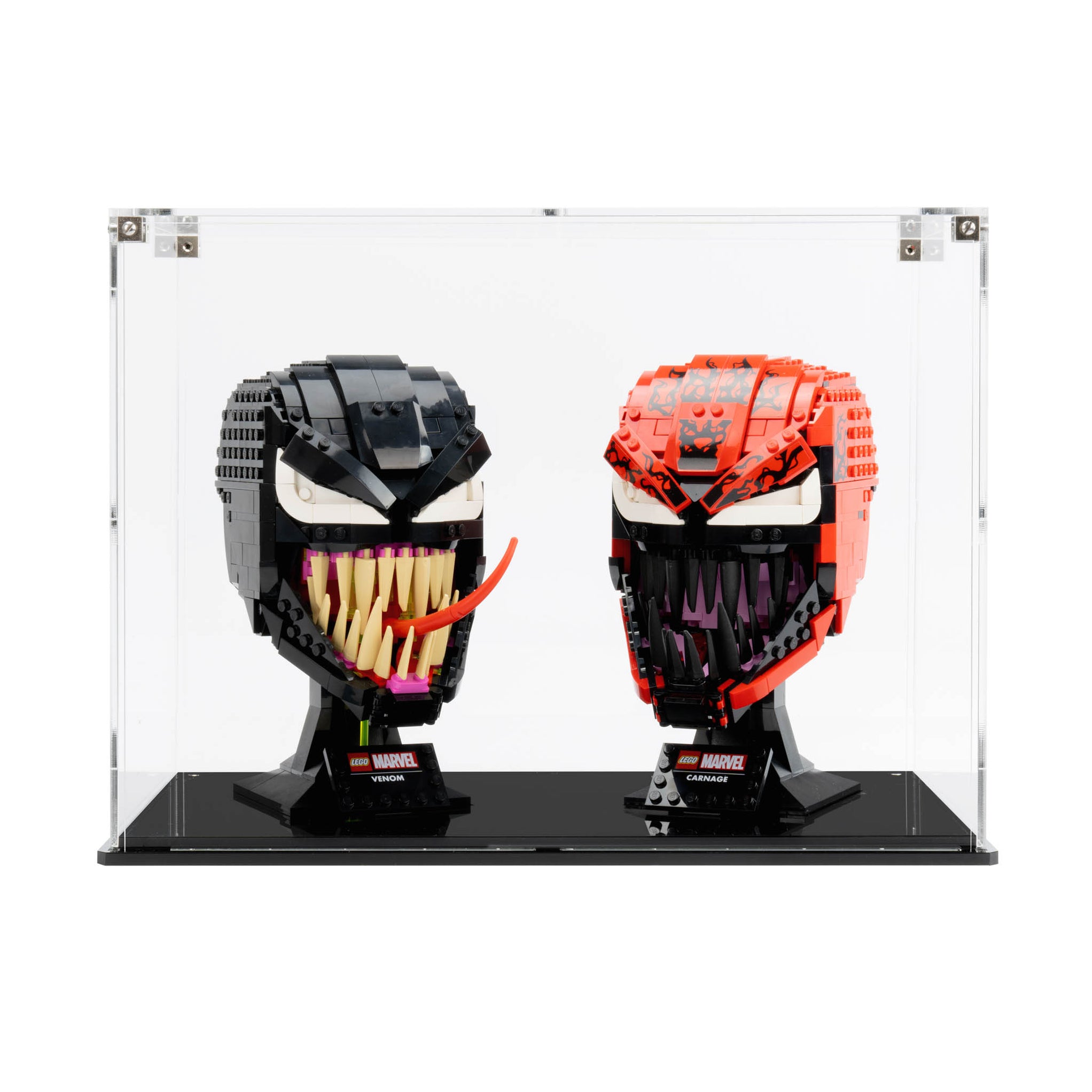 Display Case for LEGO Marvel Spider-Man Venom 76187 & Carnage 76199 ...