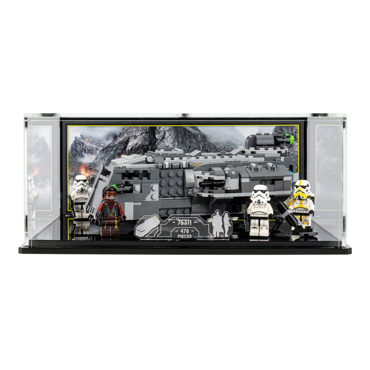 Display Case for LEGO Star Wars Imperial Armoured Marauder 75311 ...
