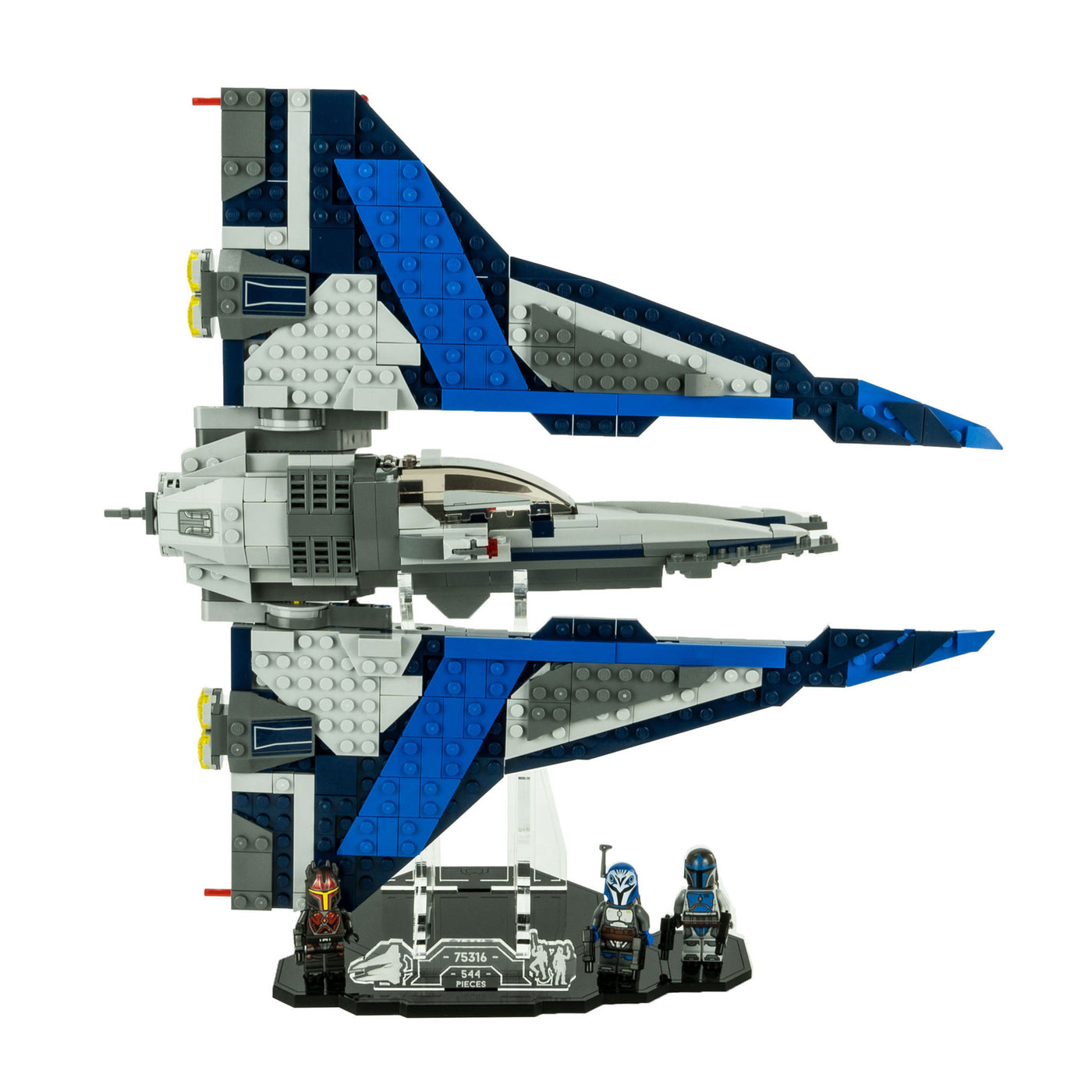Display Stand for LEGO Star Wars Mandalorian Starfighter 75316 — Wicked ...