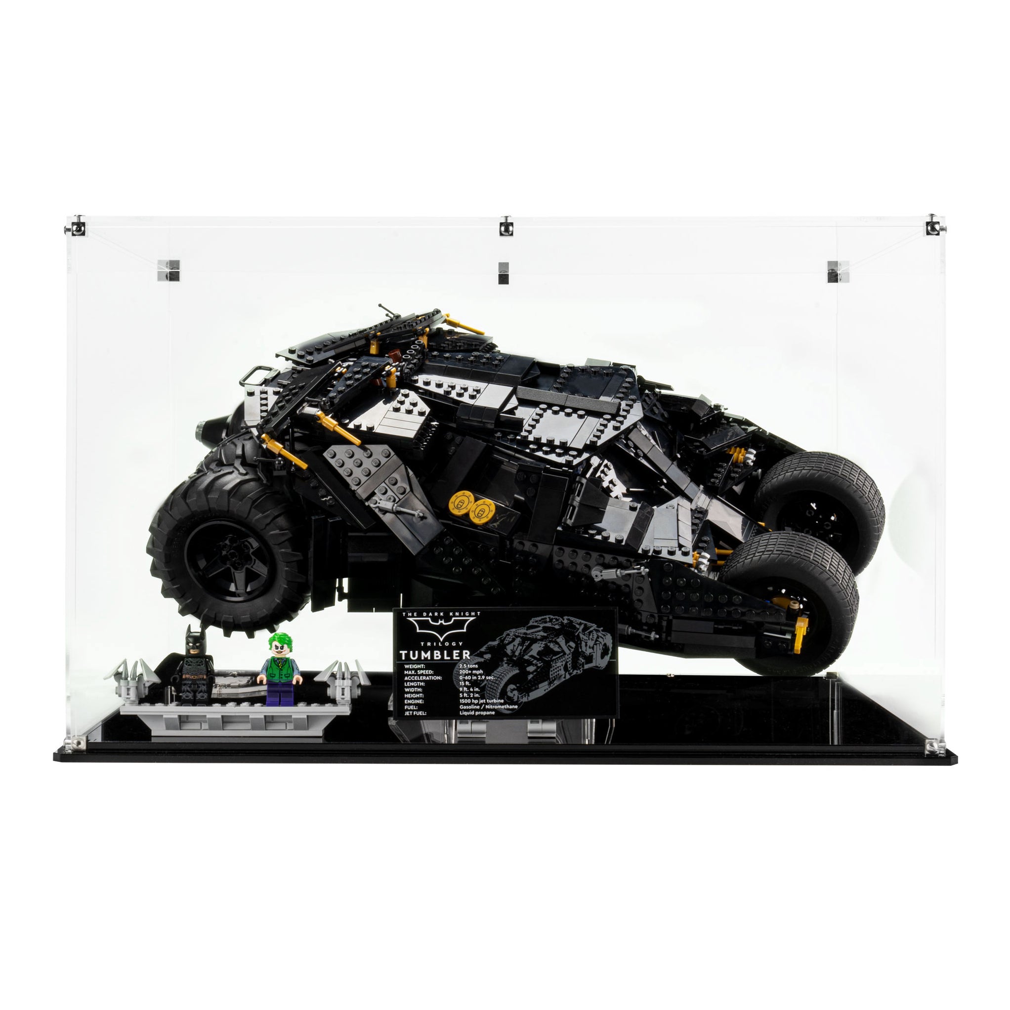 Display Case for LEGO® DC Batman™ Batmobile™ Tumbler (76240) — Wicked Brick