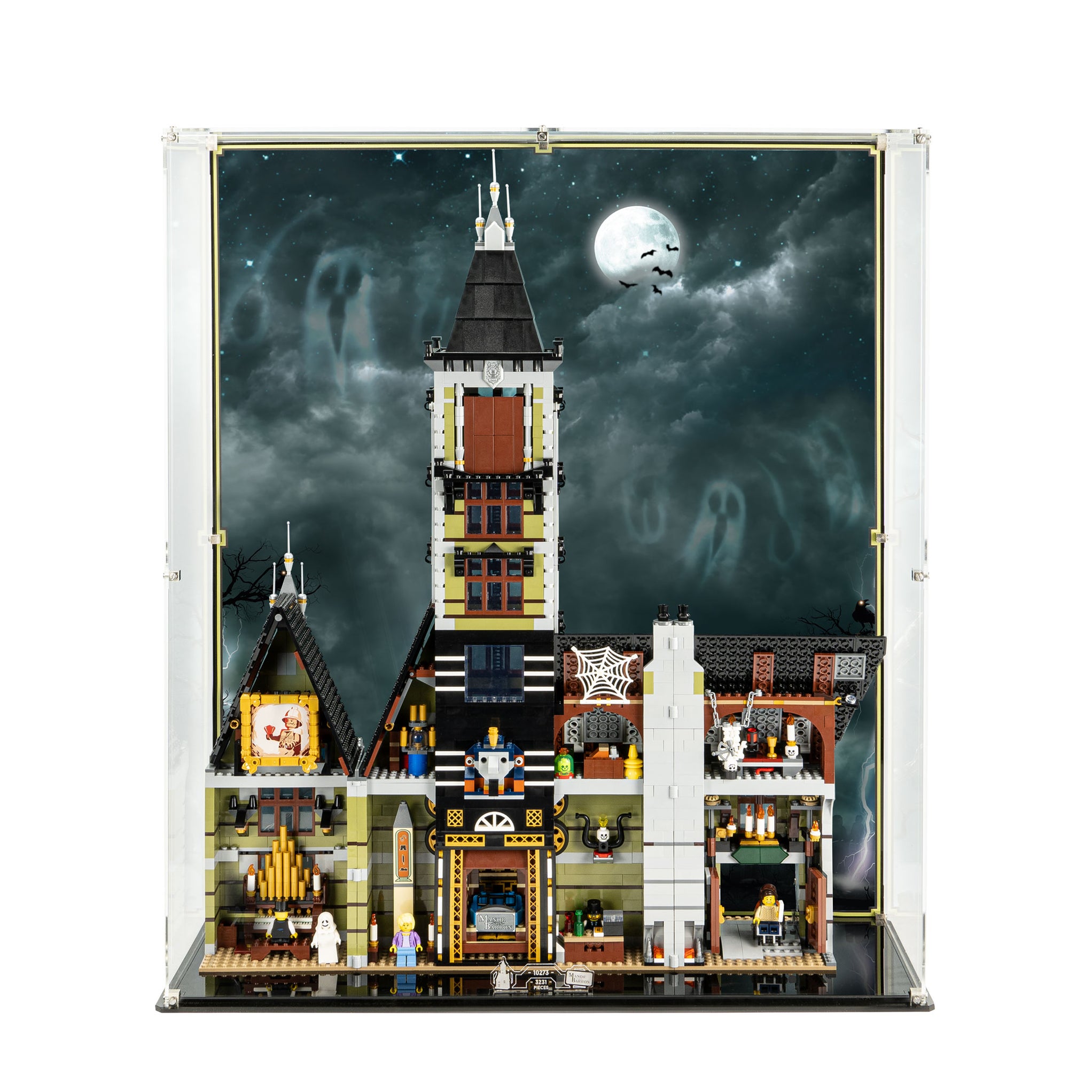 Display Case for LEGO Creator Expert Haunted House 10273 — Wicked Brick
