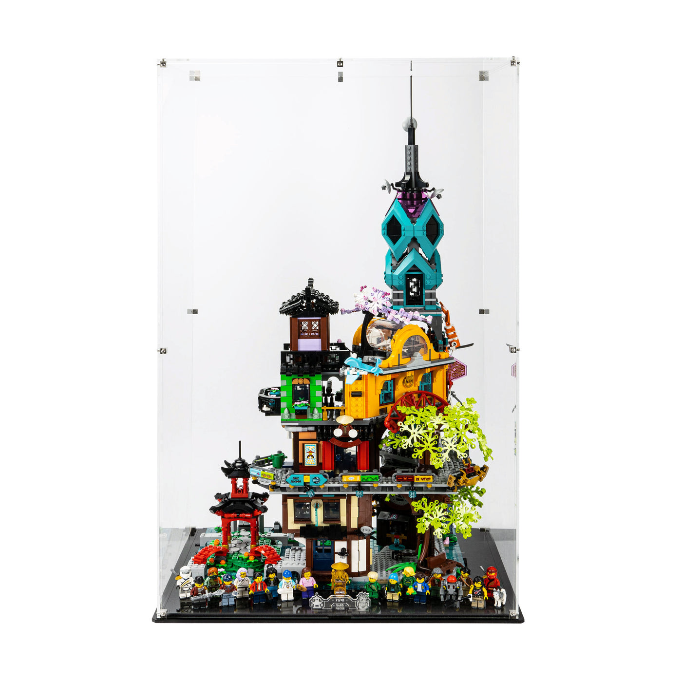 Display Case for LEGO® NINJAGO® City Gardens (71741) — Wicked Brick