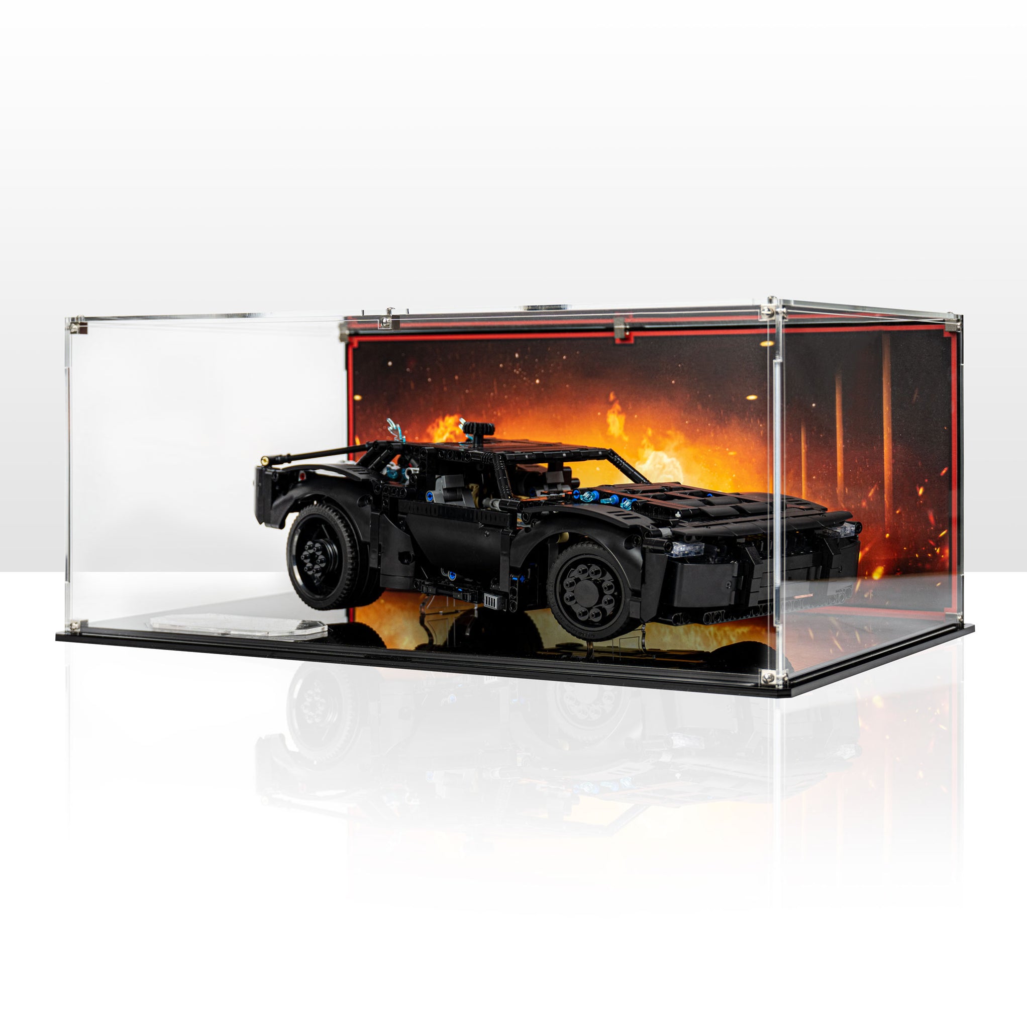 Display Case for LEGO® The Batman™ - Batmobile™ (42127) — Wicked Brick