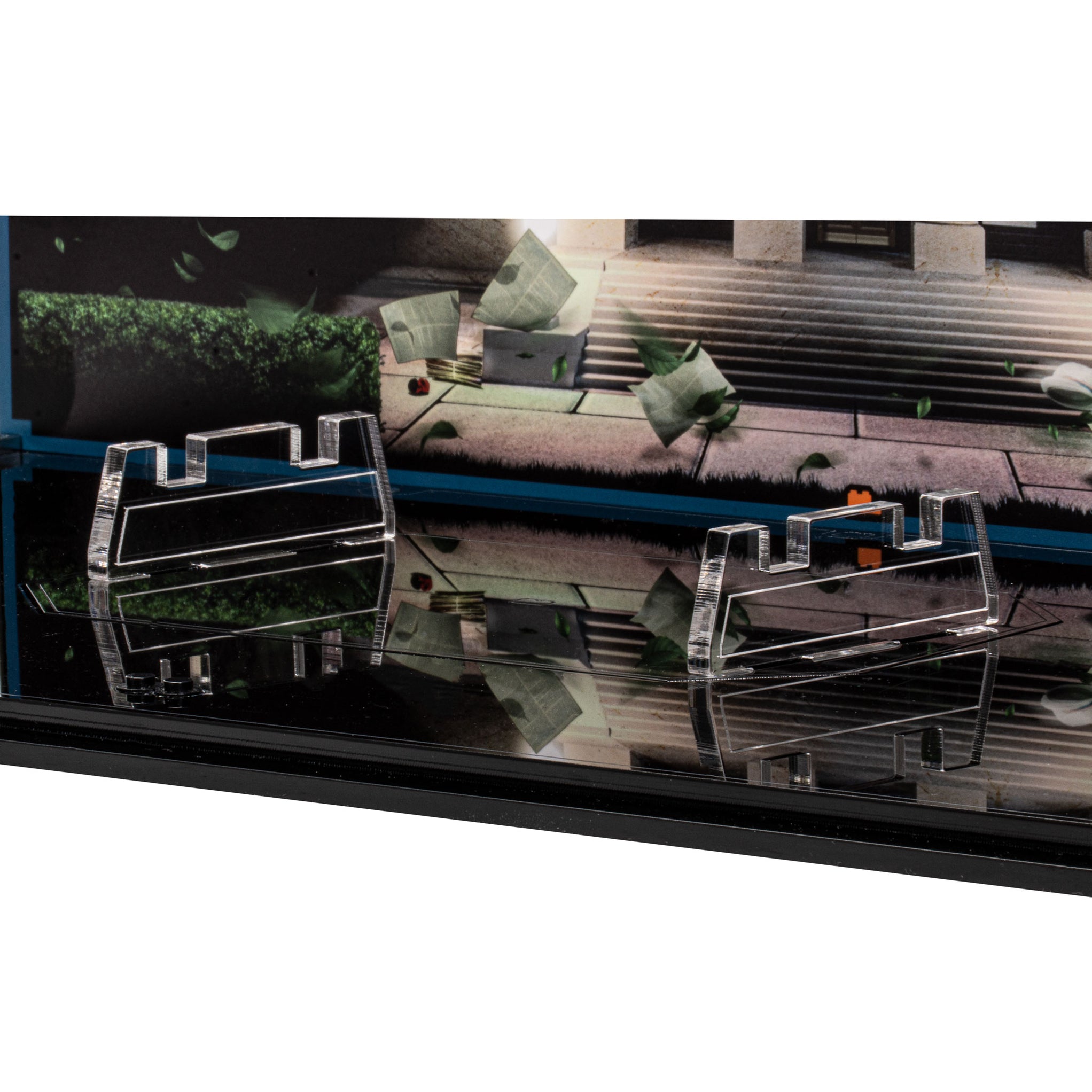 Display Case for LEGO Back to the Future Time Machine 10300 — Wicked Brick
