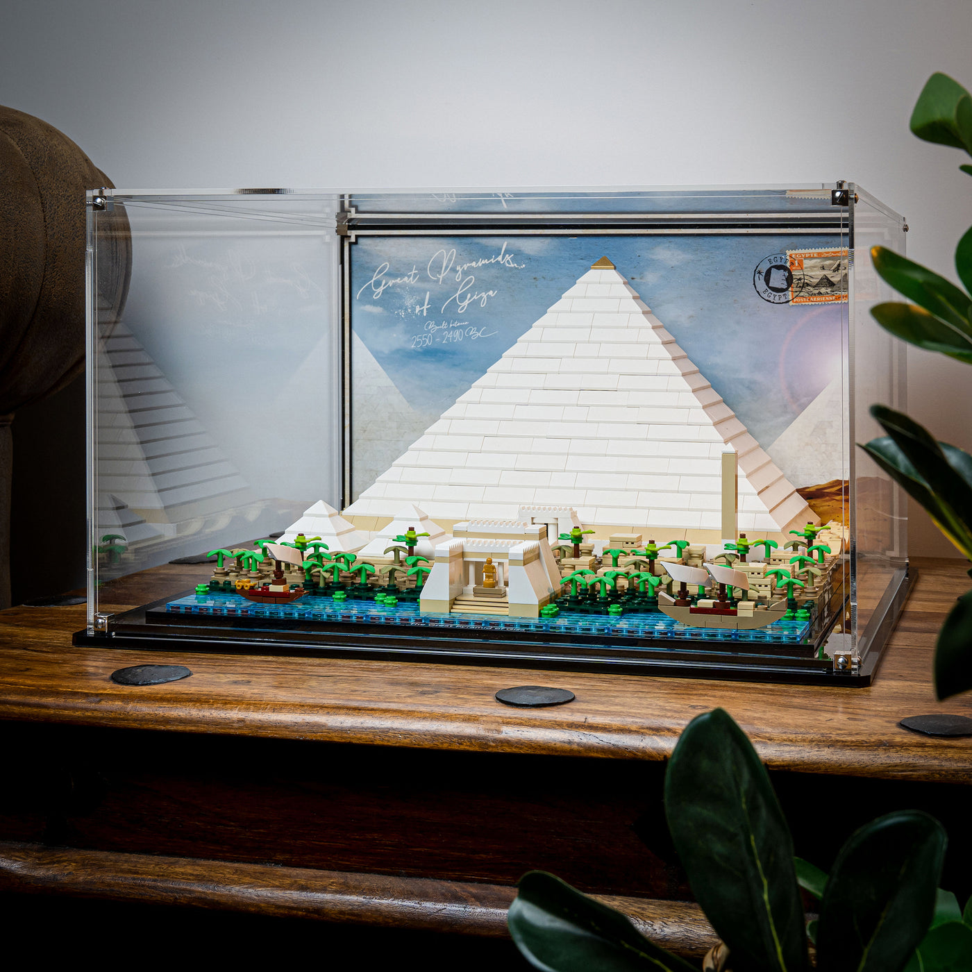 Display Case for LEGO Architecture Pyramid of Giza 21058 — Wicked Brick