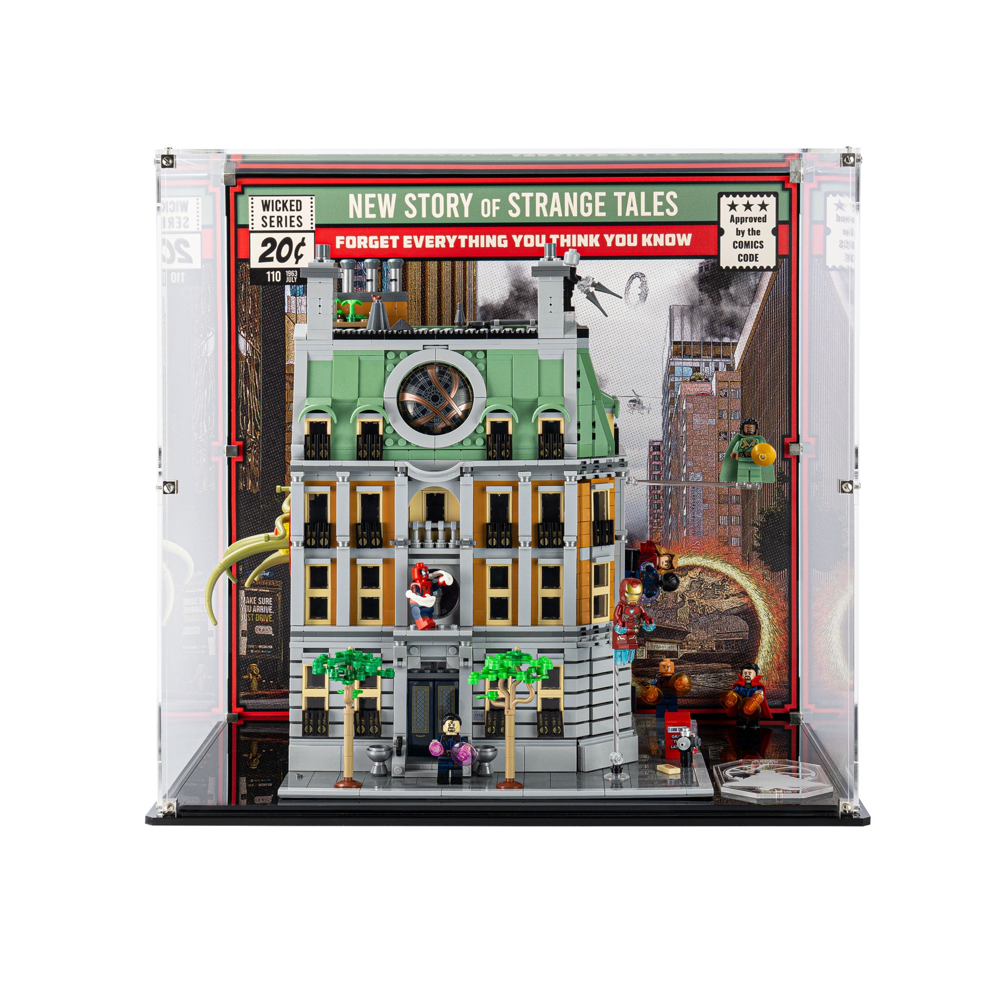 LEGO® Marvel Display Cases & Stands | Wicked Brick