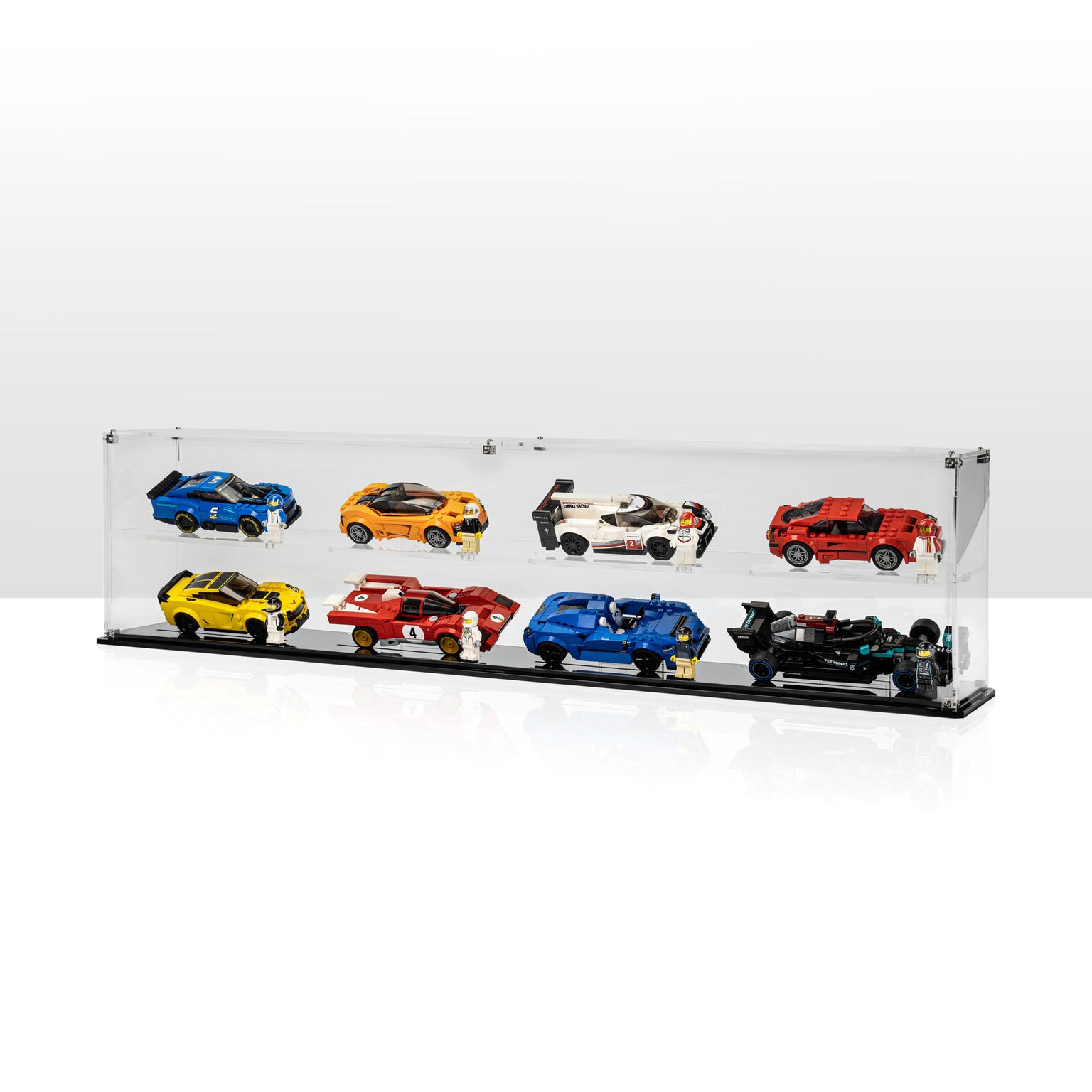 Display cases and stands for LEGO® Speed Champions — Wicked Brick