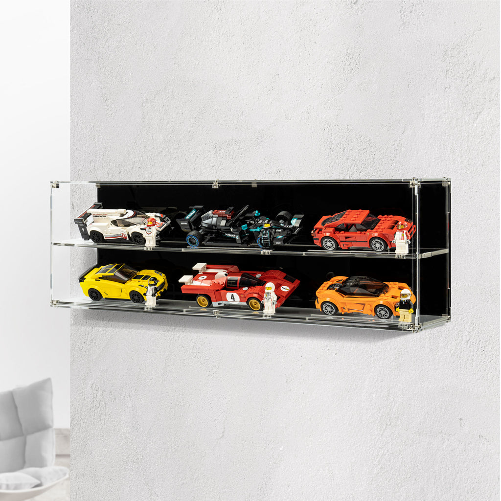 Display cases and stands for LEGO® Speed Champions — Wicked Brick