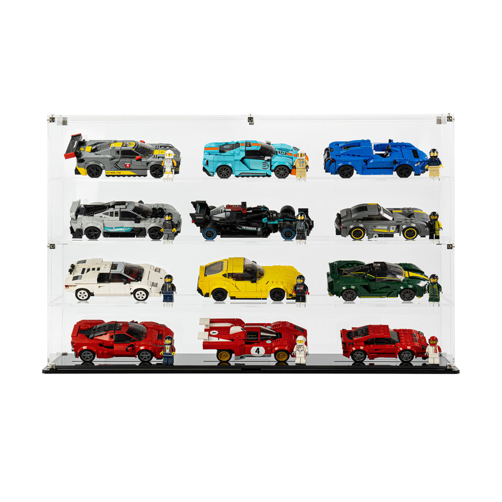 Display cases and stands for LEGO® Speed Champions — Wicked Brick