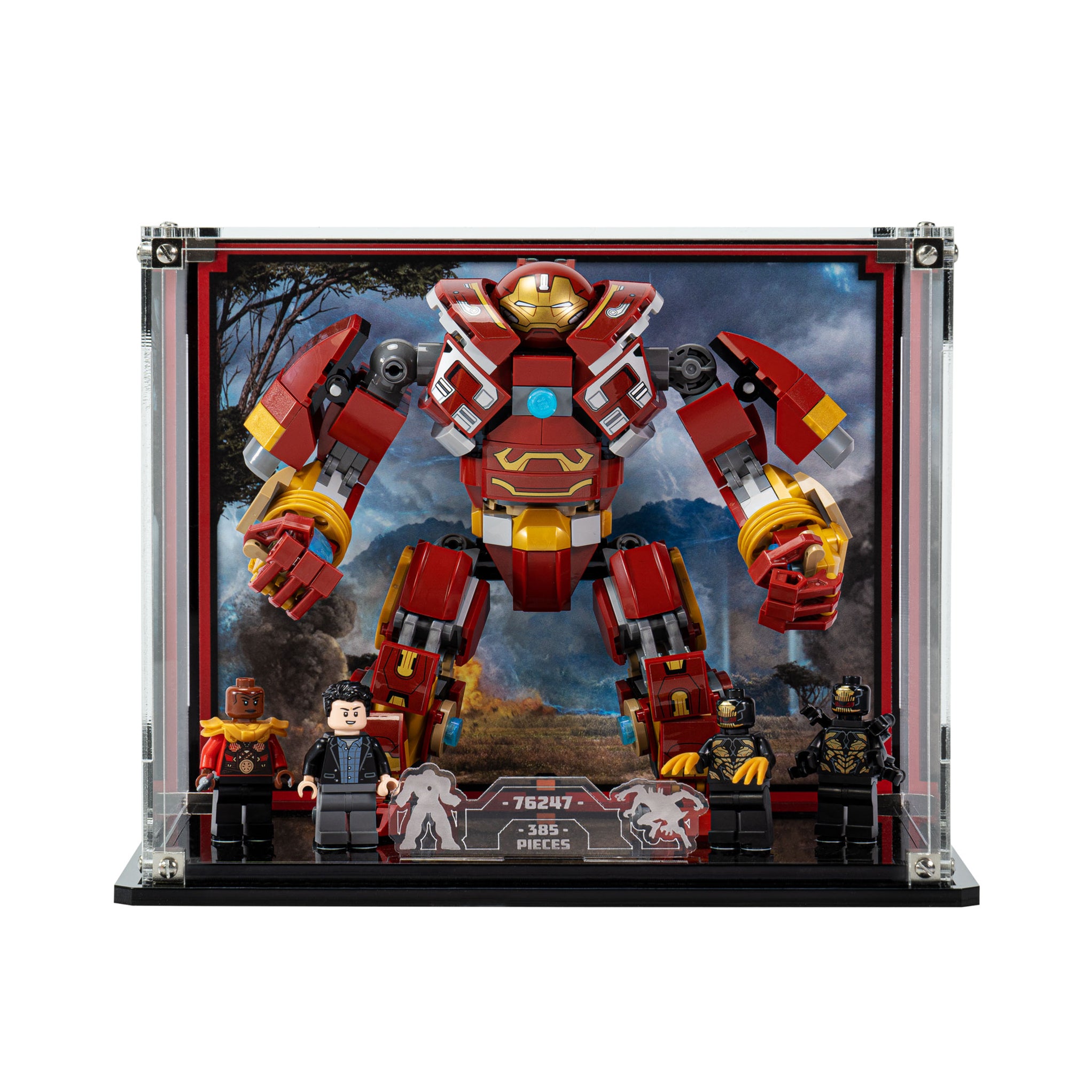 Display case for LEGO® Marvel: The Hulkbuster: The Battle of Wakanda ...