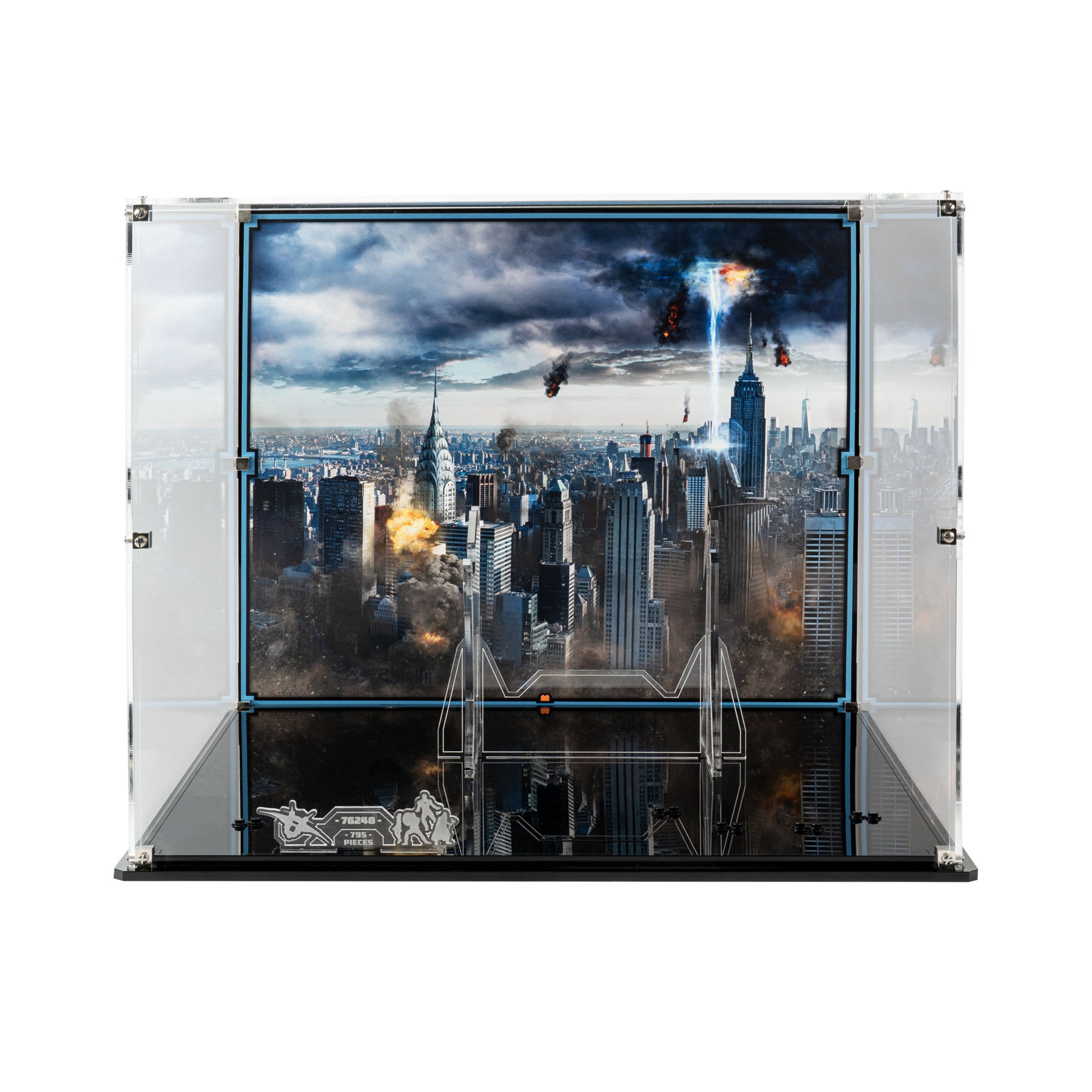 Display Case for LEGO Marvel The Avengers Quinjet 76248 — Wicked Brick