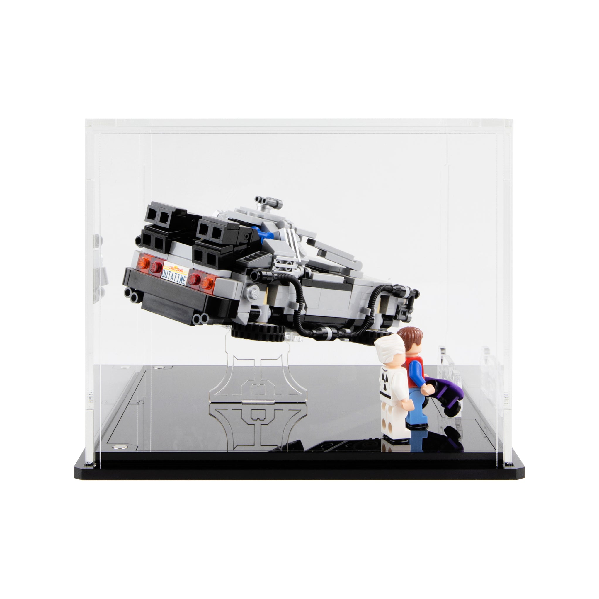 Display Case for LEGO Ideas The DeLorean 21103 — Wicked Brick