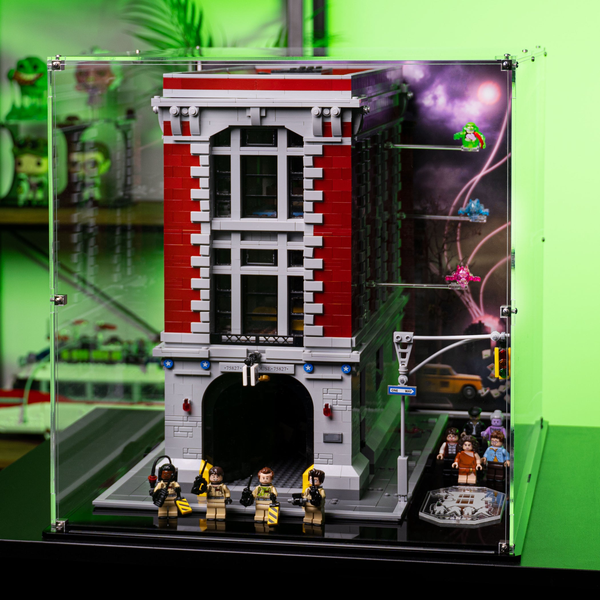 Display Case for LEGO Ghostbusters Firehouse Headquarters 75827 ...