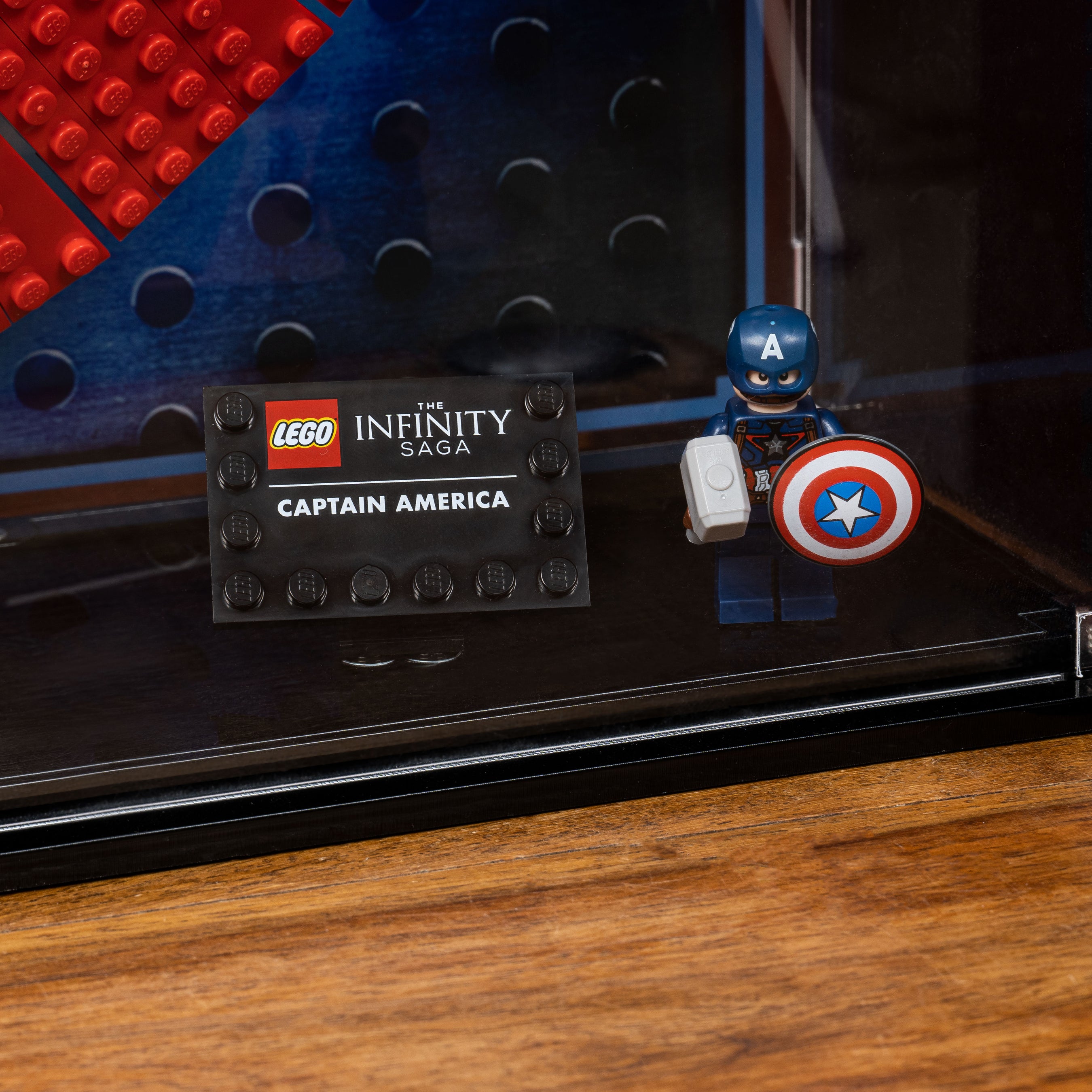 Display Case for LEGO® Marvel Captain America's Shield (76262) — Wicked ...