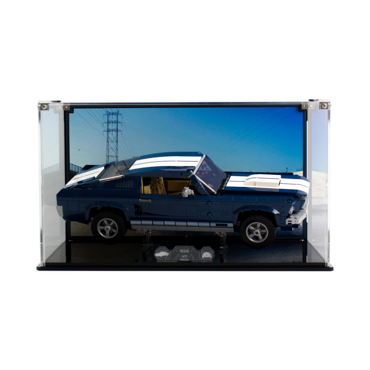 Display Case for LEGO Creator Ford Mustang 10265 — Wicked Brick