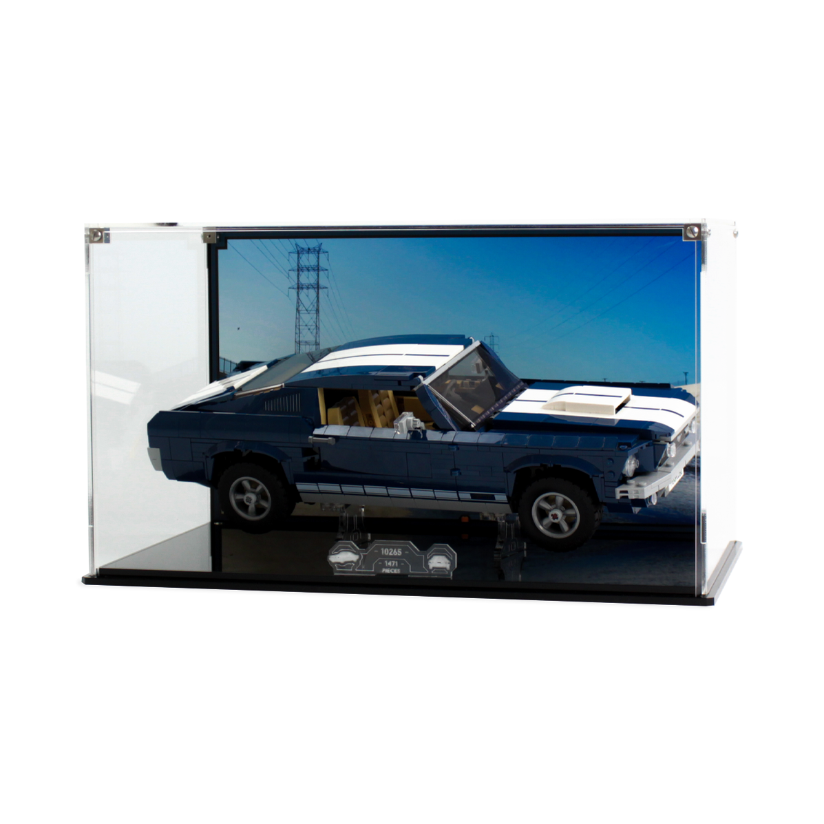 Display Case for LEGO Creator Ford Mustang 10265 — Wicked Brick
