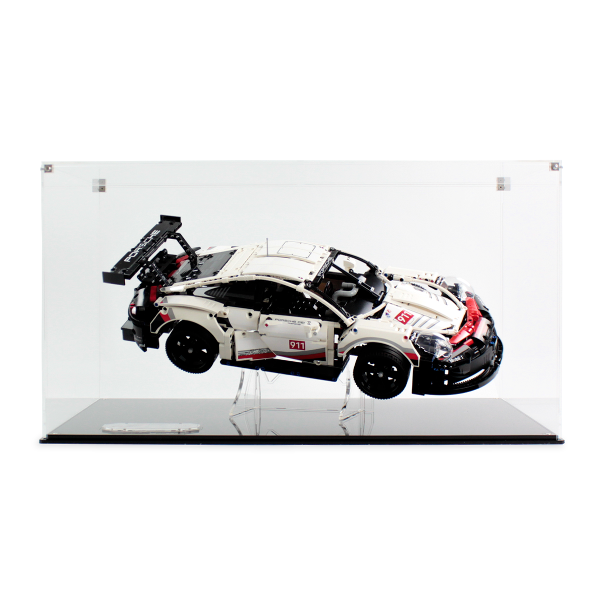 Display Case for LEGO Technic Porsche 911 RSR 42096 — Wicked Brick