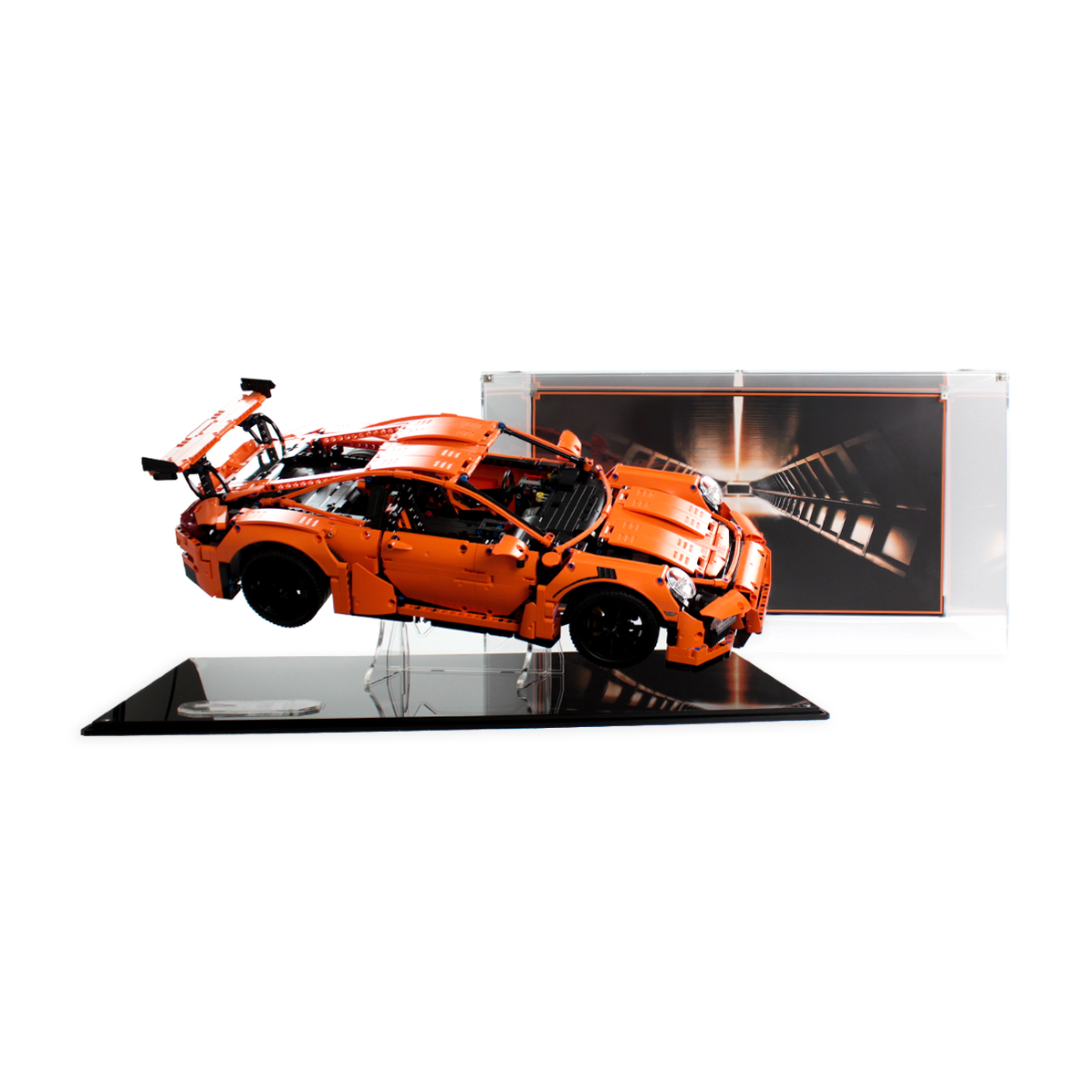 Display Case for LEGO® Technic: Porsche 911 GT3 RS (42056) — Wicked Brick