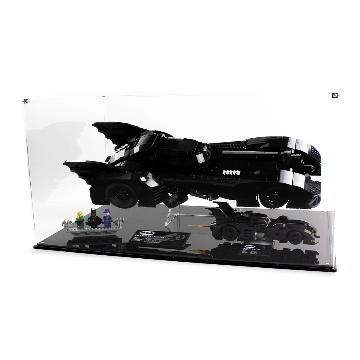 Dual Display Case for LEGO® DC: Batmobile (76139) and Batmobile (40433 ...