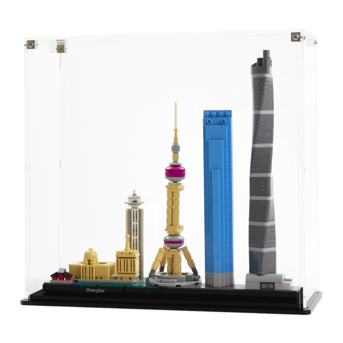 Display Case for LEGO Architecture Shanghai Skyline 21039 — Wicked Brick