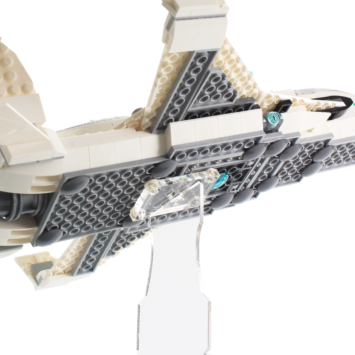 Display Stand for LEGO® Marvel: Stark Jet Drone Attack (76130) — Wicked ...