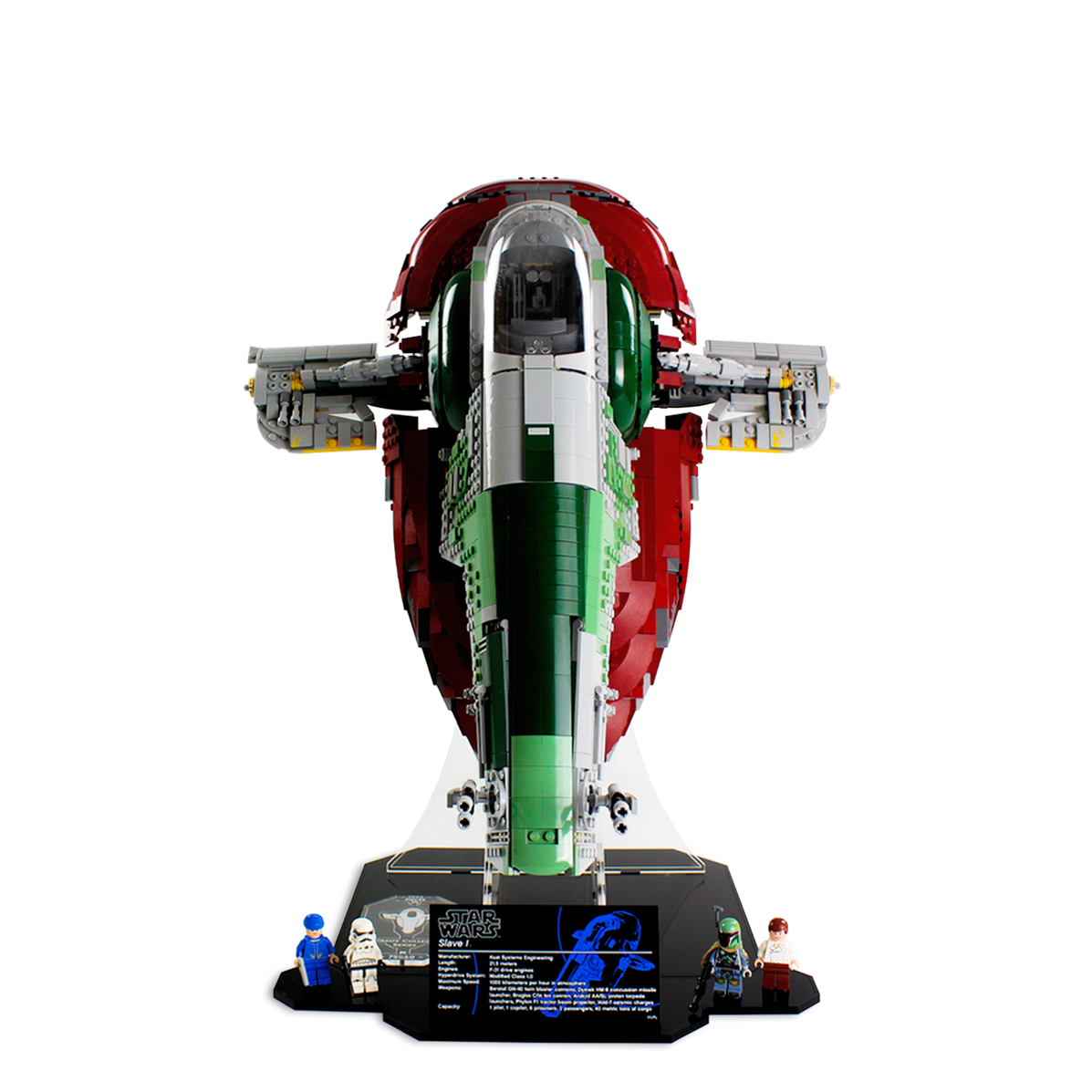 Display Stand for LEGO Star Wars UCS Slave I 75060 — Wicked Brick