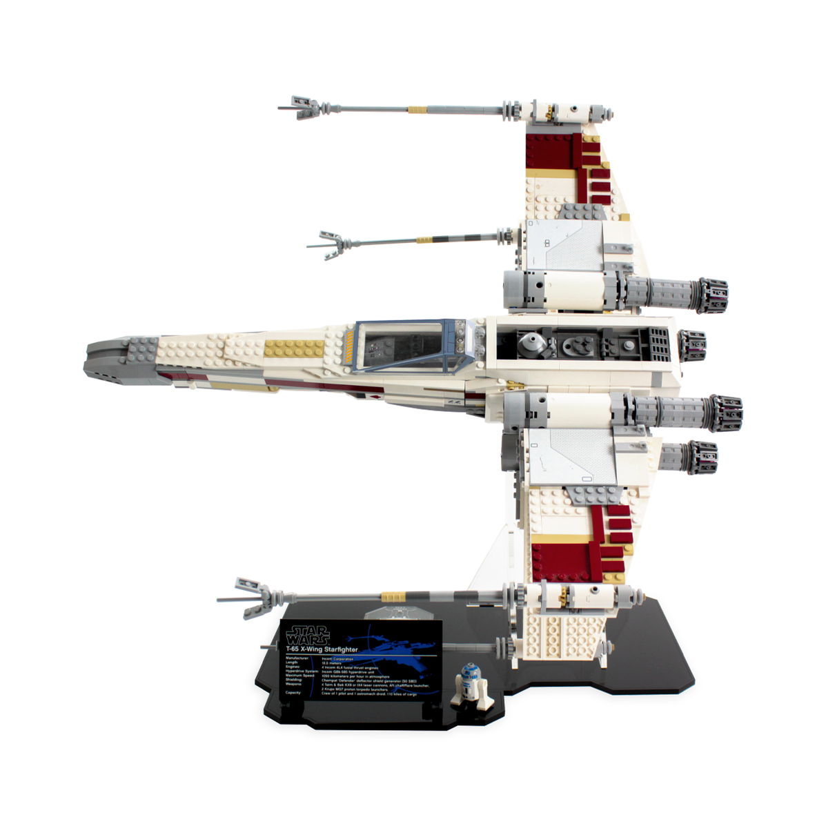 Display Stand for LEGO Star Wars UCS Red Five X-Wing Fighter 10240 ...