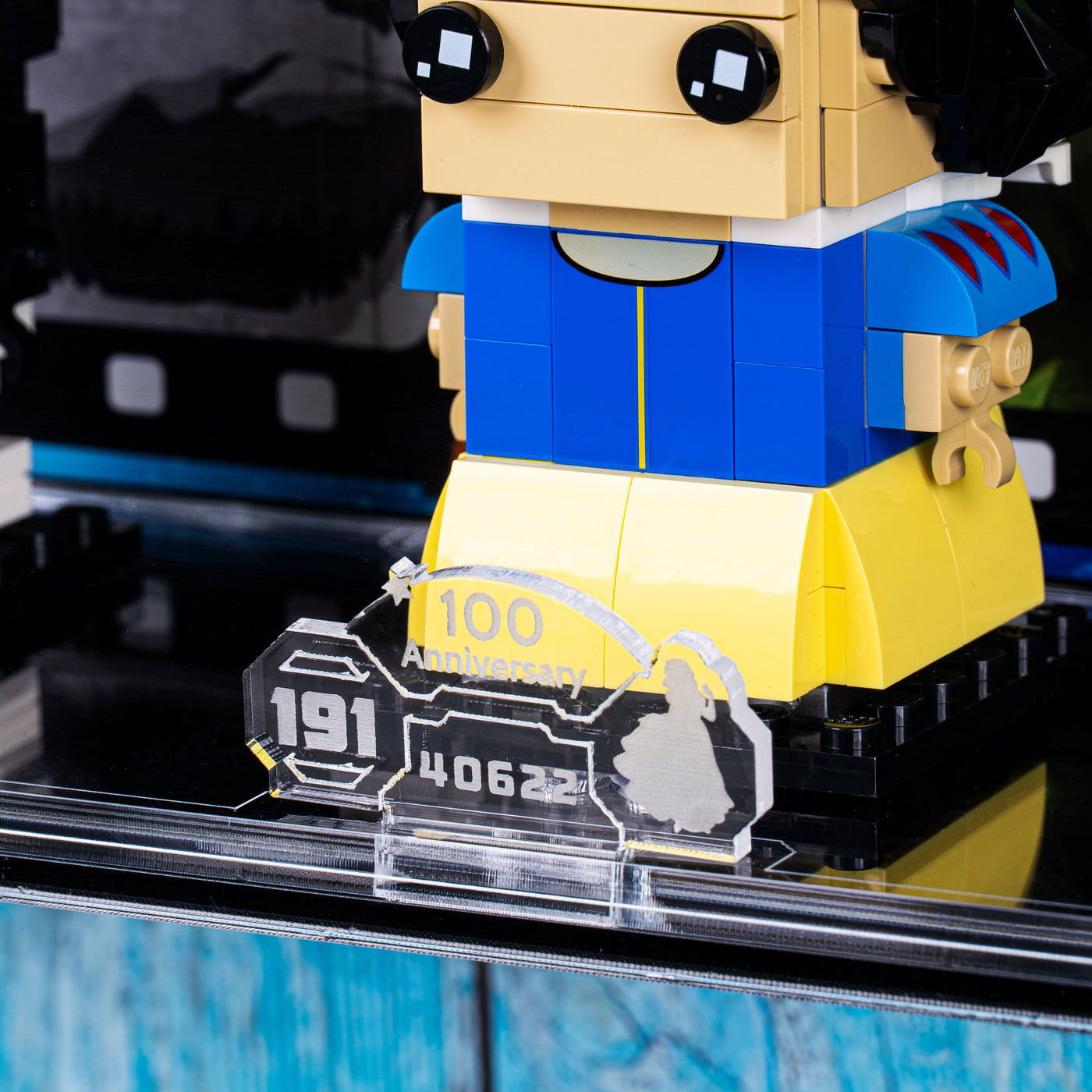 Wall Mounted Display Case for LEGO® Brickheadz Disney 100th Celebratio ...