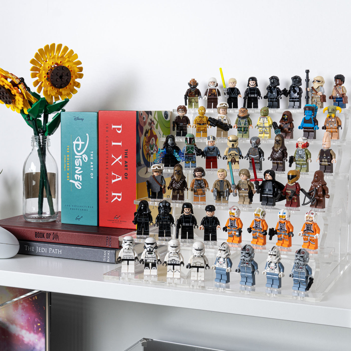 Display podium for LEGO® Minifigures for IKEA® Billy BookCase — Wicked ...